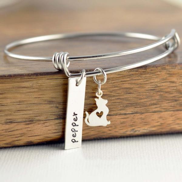 Cat Lover Gift, Cat Lover Gift Jewelry, Animal Lover Gift, Bracelet For ...