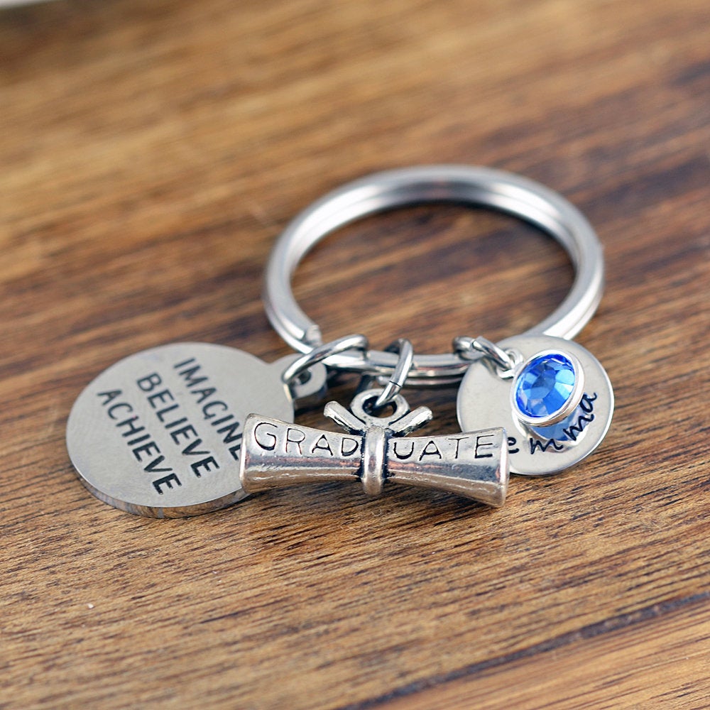 Graduation Gift, Personalized Graduation Keychain, Class Of 2018 ...